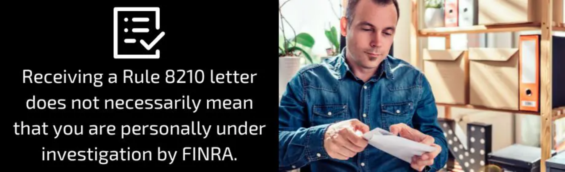 Does Receiving a Rule 8210 Letter Mean You are Under Investigation for ...